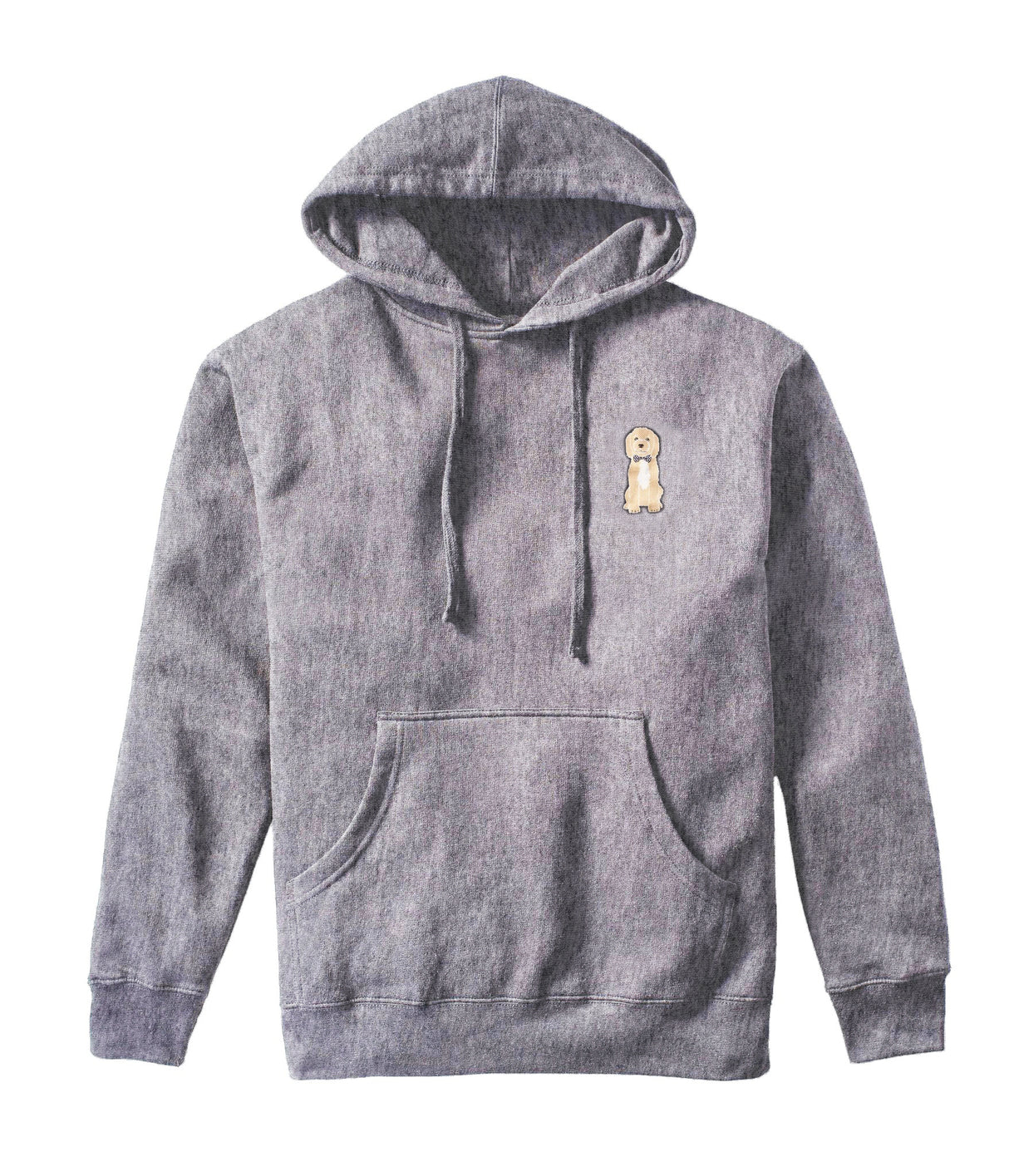 Dog With Bow Tie - Custom Embroidered Hoodie – Sweater Hound