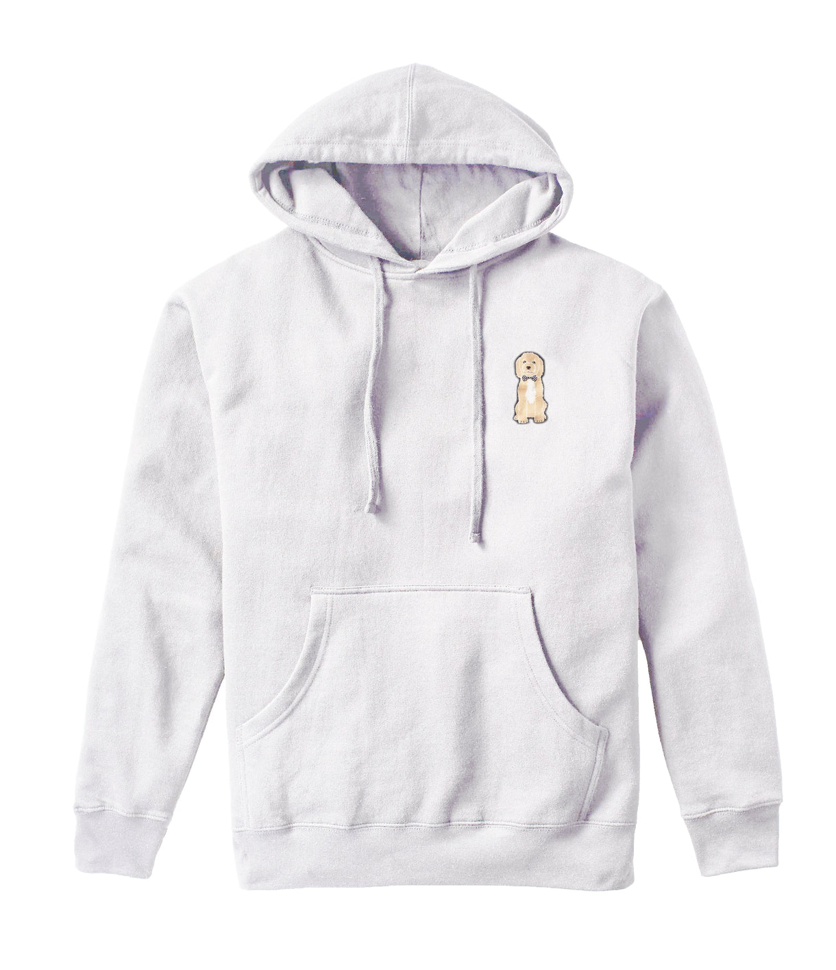 Dog With Bow Tie - Custom Embroidered Hoodie – Sweater Hound